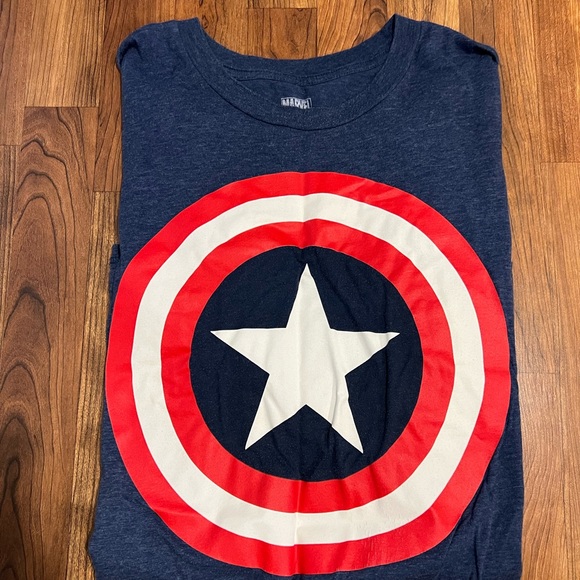 Marvel | Shirts | Mens Captain America Shirt Xxl | Poshmark